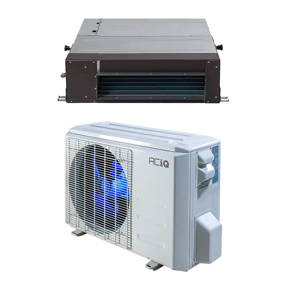 Buy 9,000 BTU 19 SEER ACiQ Platinum Single Zone Concealed Duct Mini ...