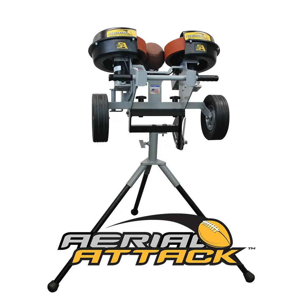 Buy Sports Attack Aerial Attack Football Throwing Machine | The Trade ...